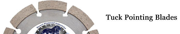 Tuck Pointing Blades - For brick veneer and masonry – Desert Diamond ...